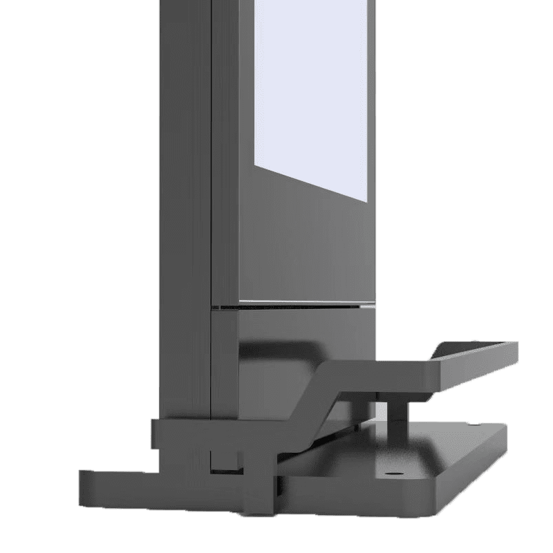 Airport 65 75 86 98 inch 4K High Brightness LCD Digital Signage Kiosk